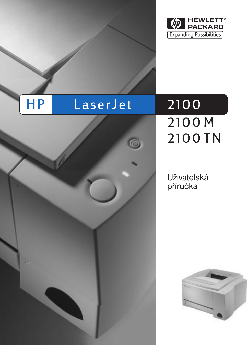 HP Pioneer Laser Jet 2100 Series Printers User Guide Bpl06483