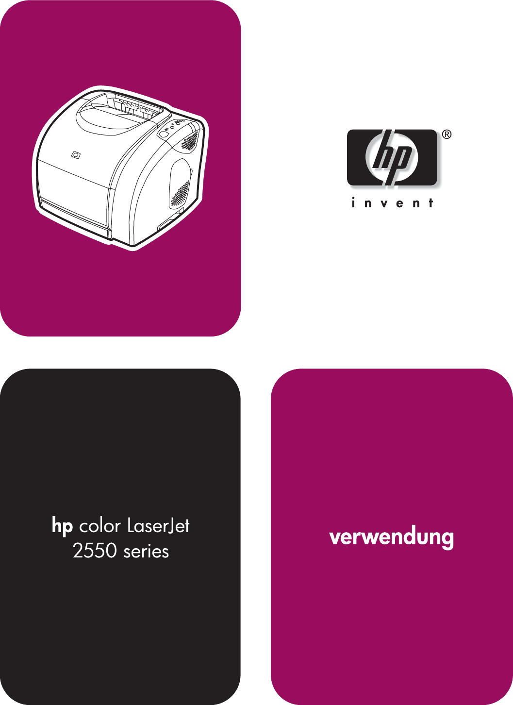 HP Color LaserJet 2550 User Guide DEWW Laser Jet 2500 Series C00189909