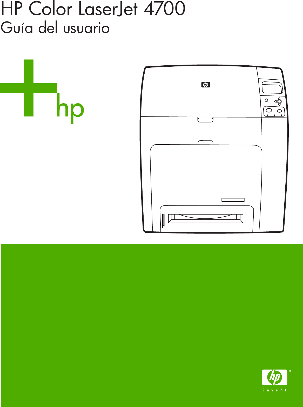 HP Color LaserJet 4700 – ESWW Laser Jet Guía Del Usuario C00366058