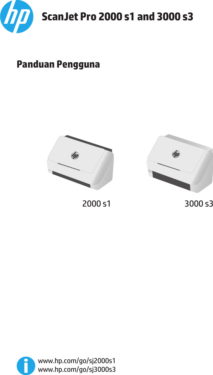 HP ScanJet Pro 2000 S1 And 3000 S3 User Guide Idww Scan Jet S1, Panduan ...