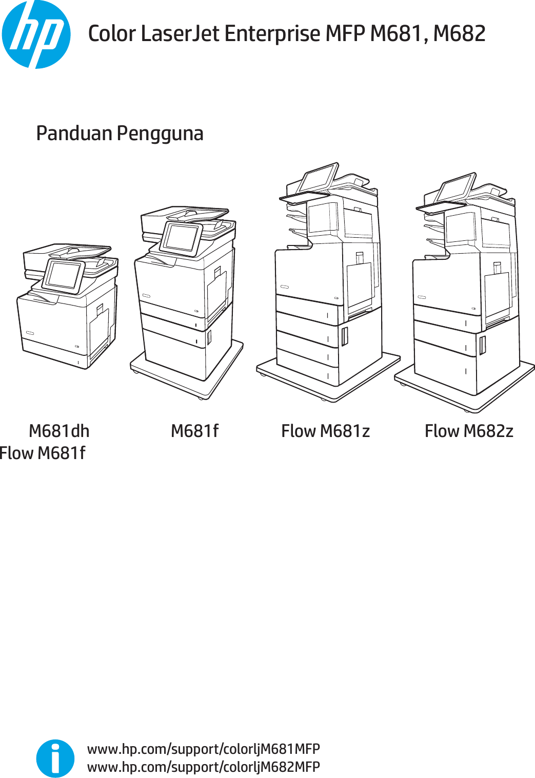 HP Color LaserJet Enterprise MFP M681, M682 User Guide IDWW Laser Jet ...