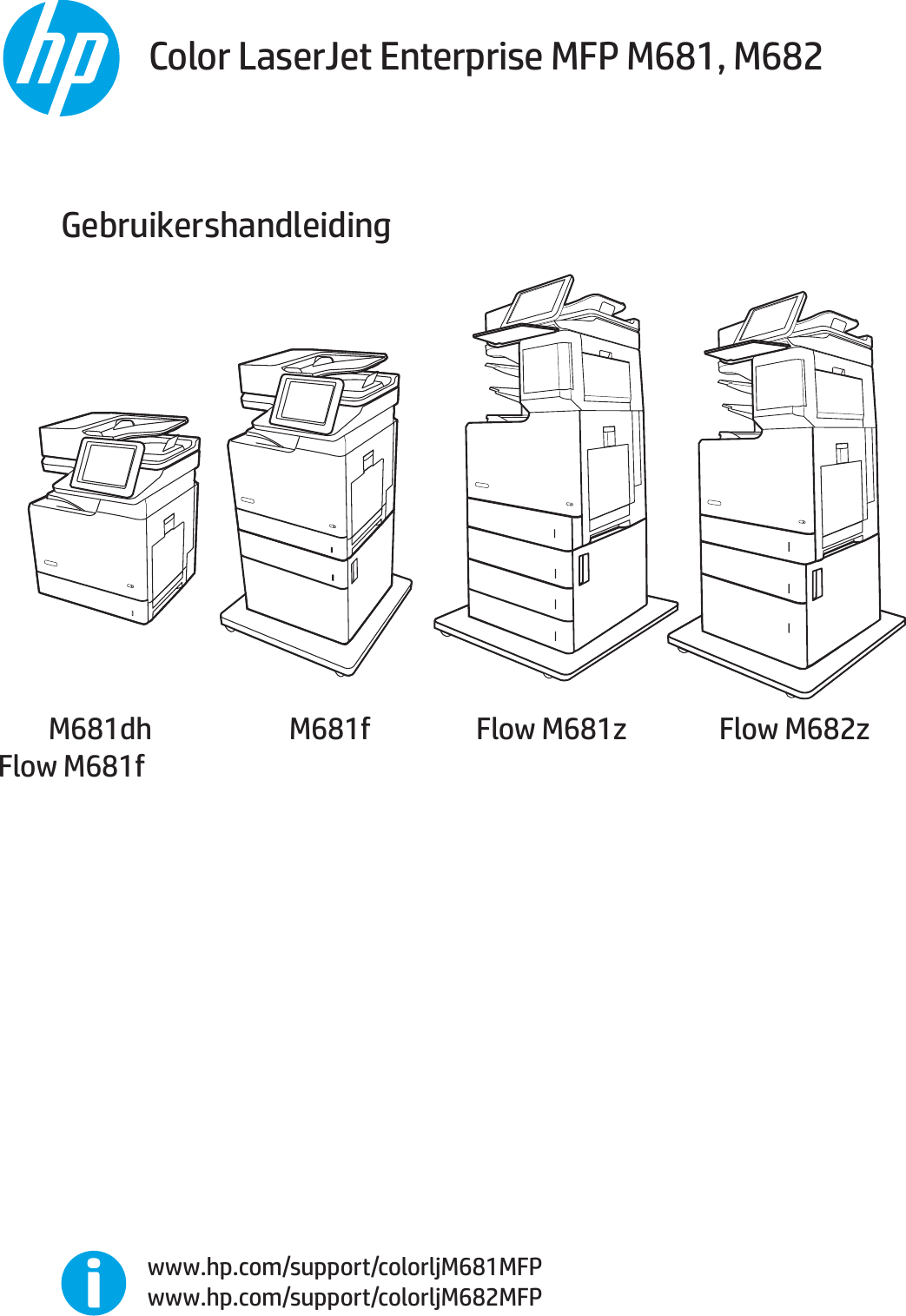 HP Color LaserJet Enterprise MFP M681, M682 User Guide NLWW Laser Jet ...