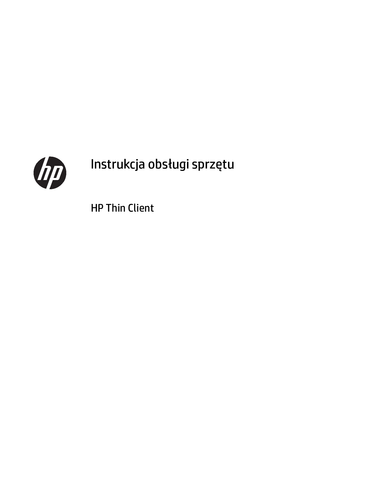 HP User Guide Instrukcja Obsługi Sprzętu C05951192