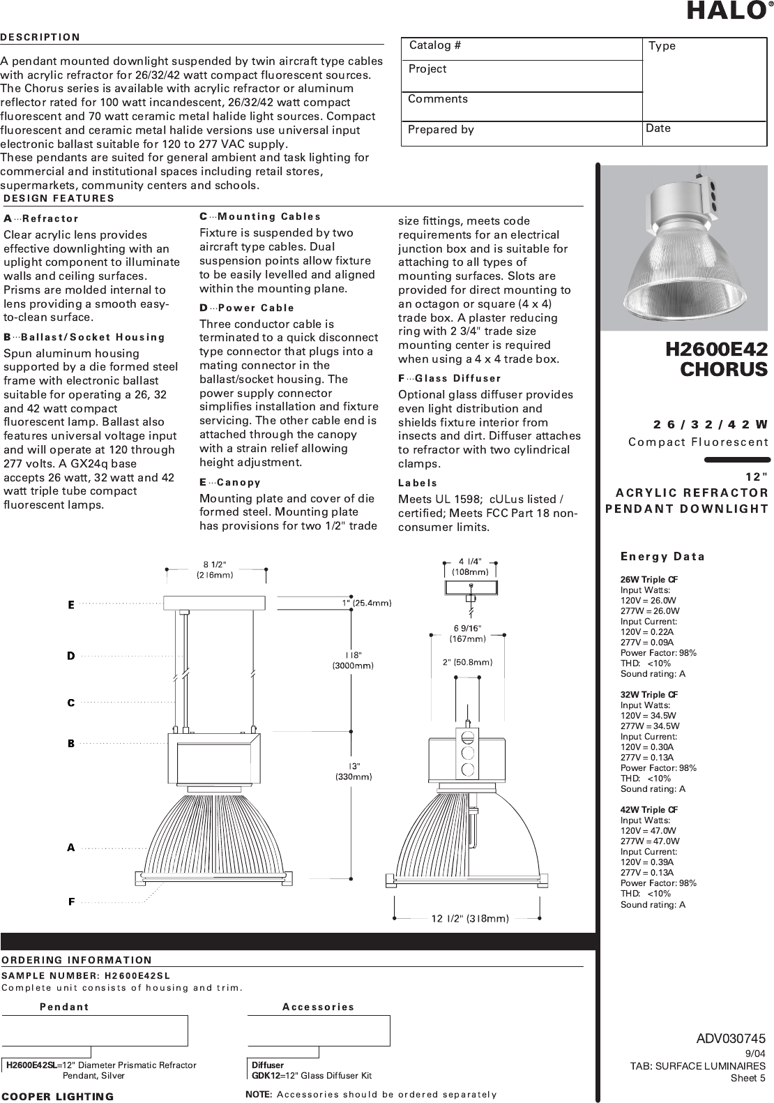 Halo Lighting System Cm40Aw Users Manual