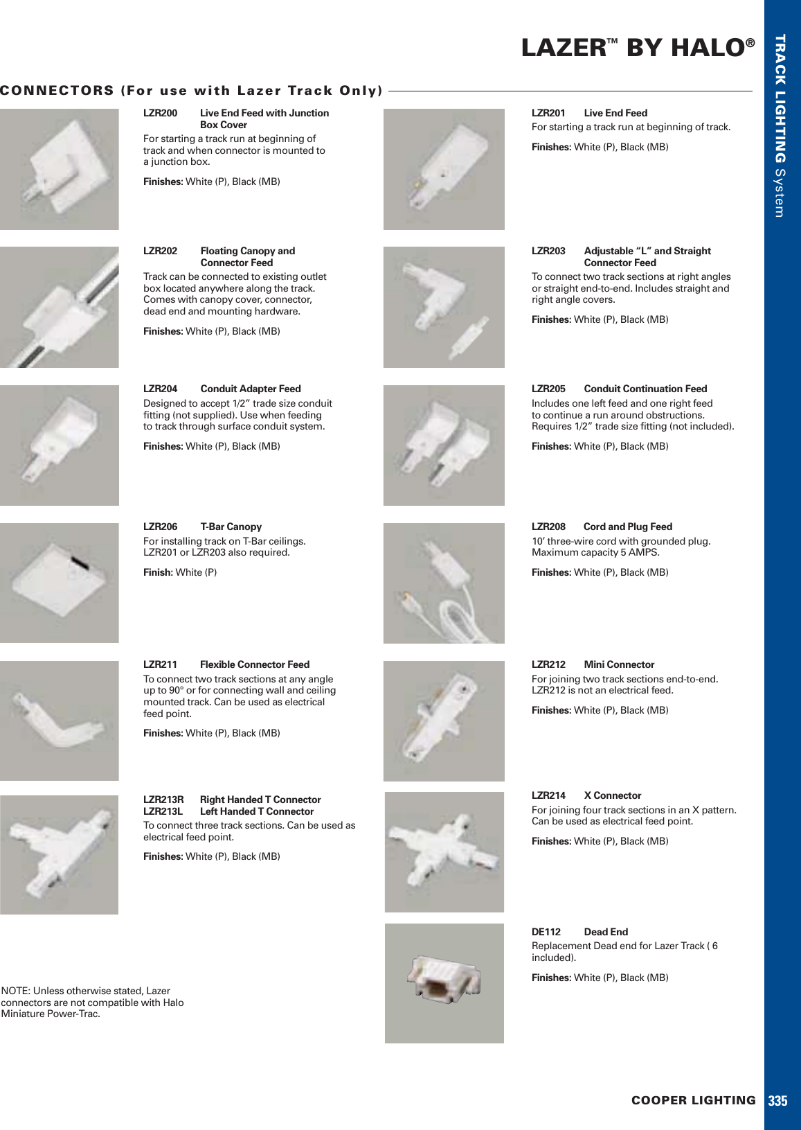Halo Lighting System De112 Users Manual