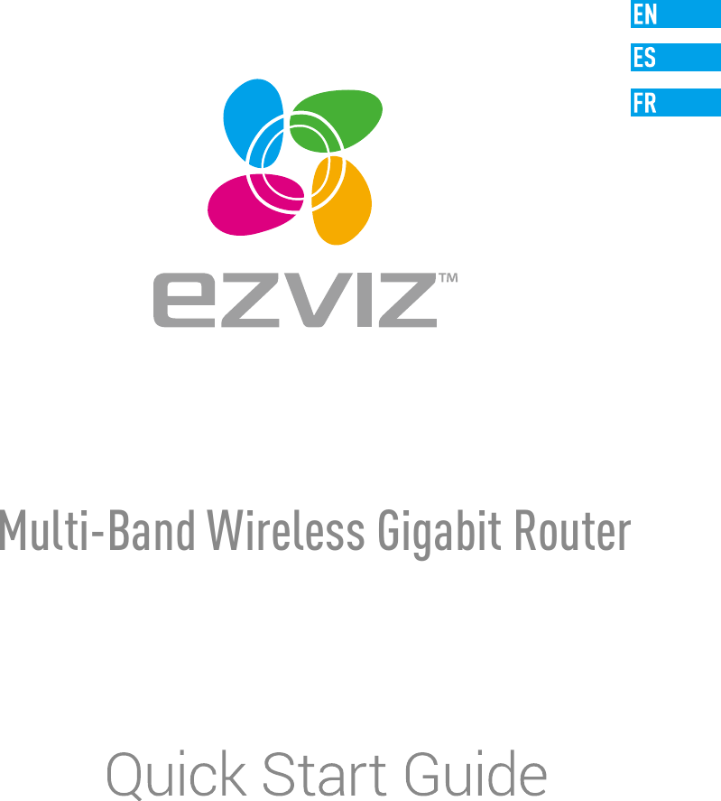 Hangzhou Ezviz Software W3 Multi-Band Wireless Gigabit Router User Manual