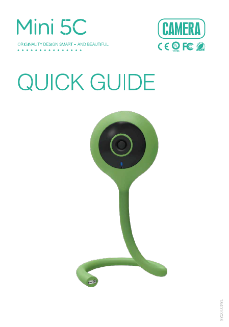 Hangzhou Meari Technology MINI5C IP Camera User Manual quick guide of Mini5C