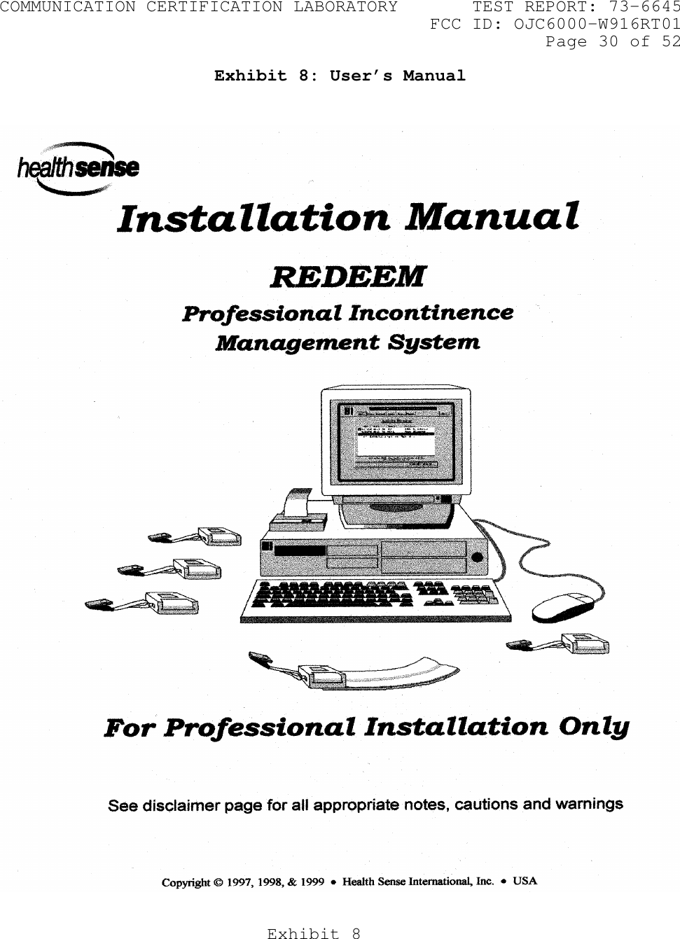 Healthsense 6000-W916RT01 User Manual 15 249