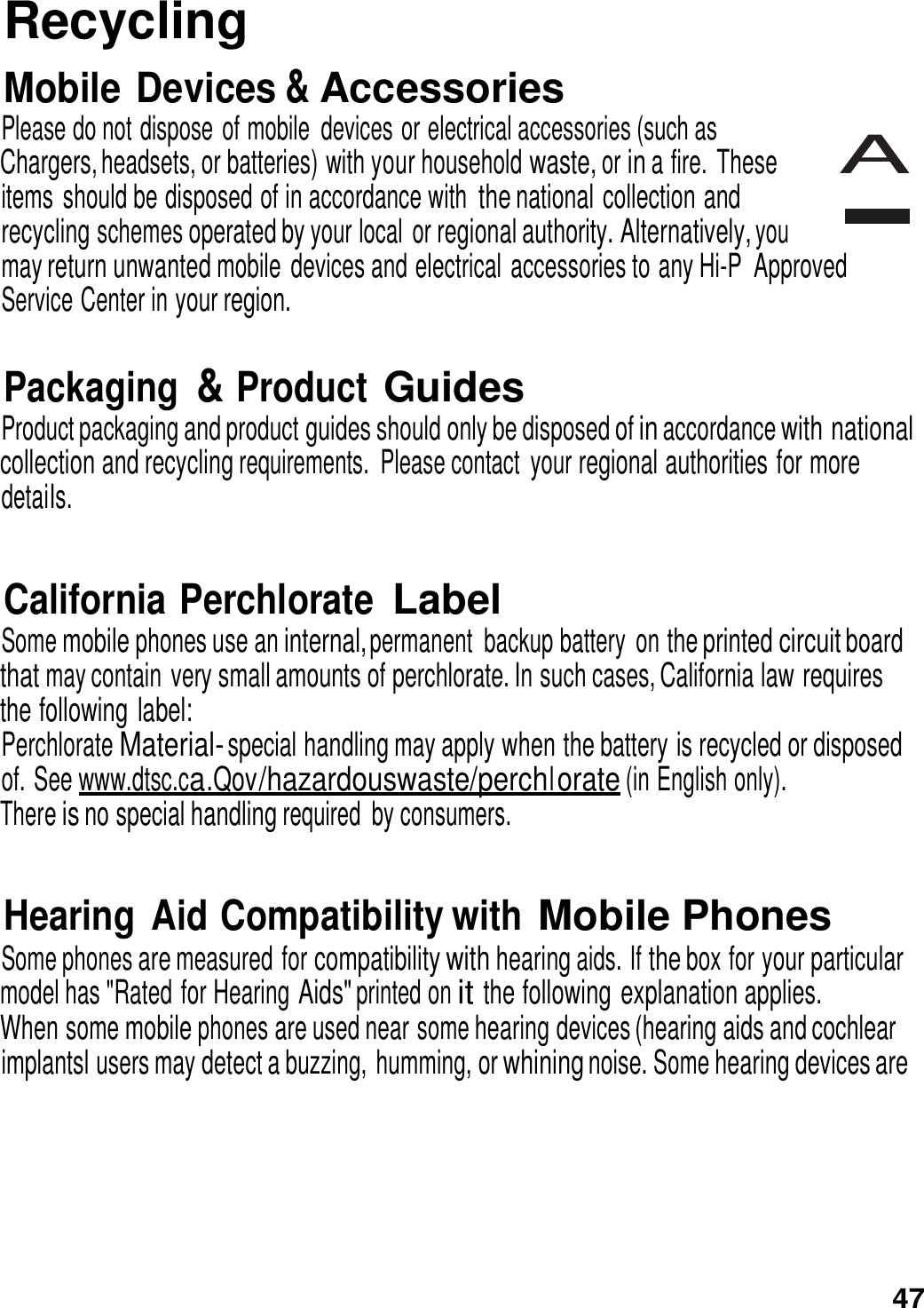 Hi P H375I iDEN Transciever with Bluetooth User Manual