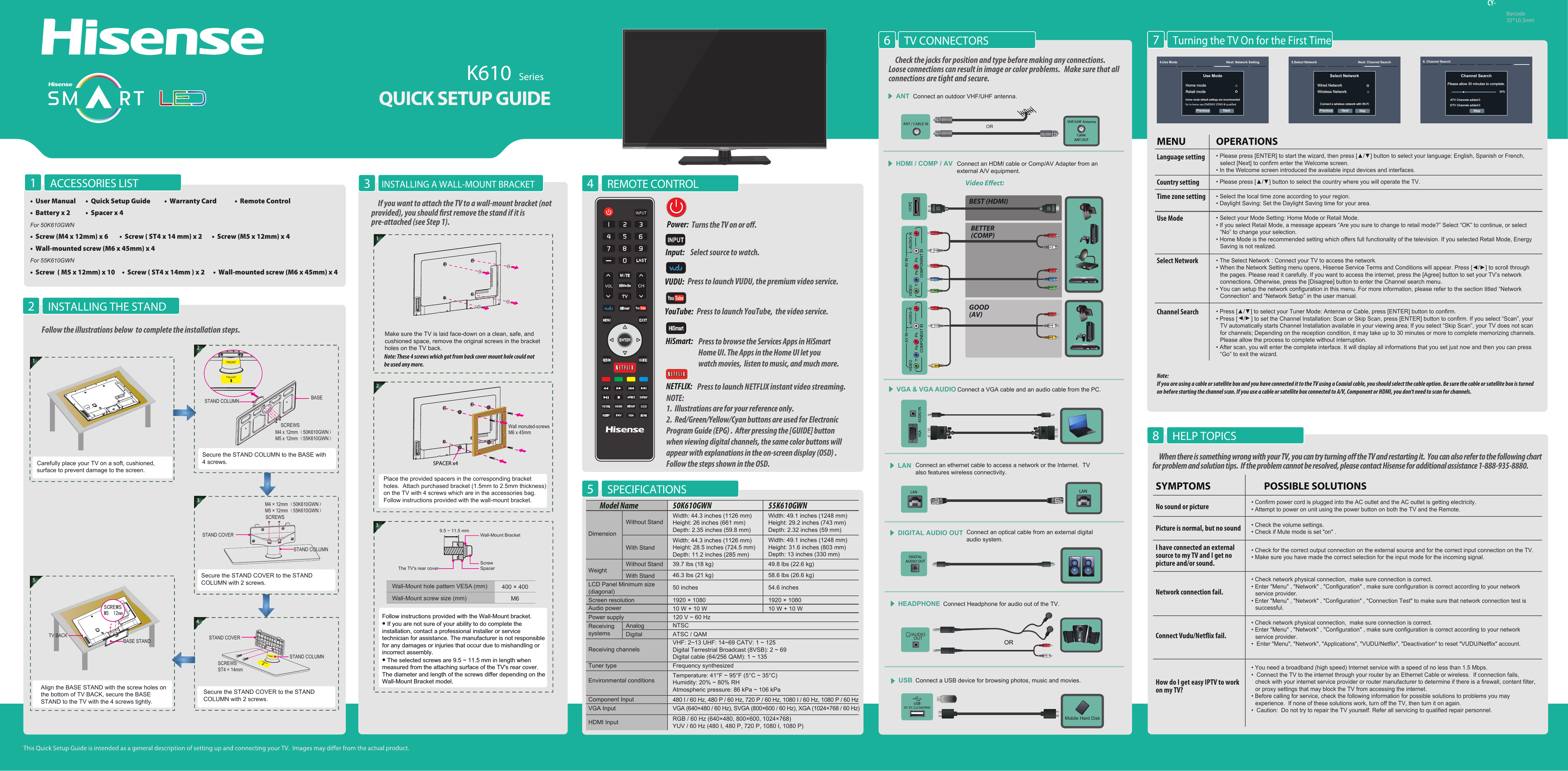 Hisense Electric LCDF0018 LED LCD TV User Manual W9HLCDF0018 1