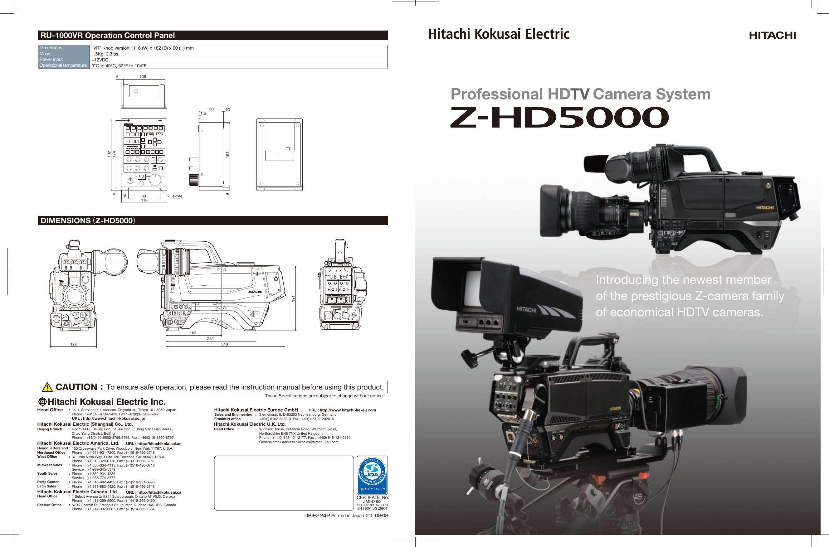 Hitachi Cookware Z Hd5000 Users Manual Z_HD1000表1_表NEW