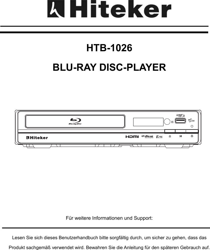 Hiteker Htb 1026 Users Manual BD2101 NL_corrections ES V02
