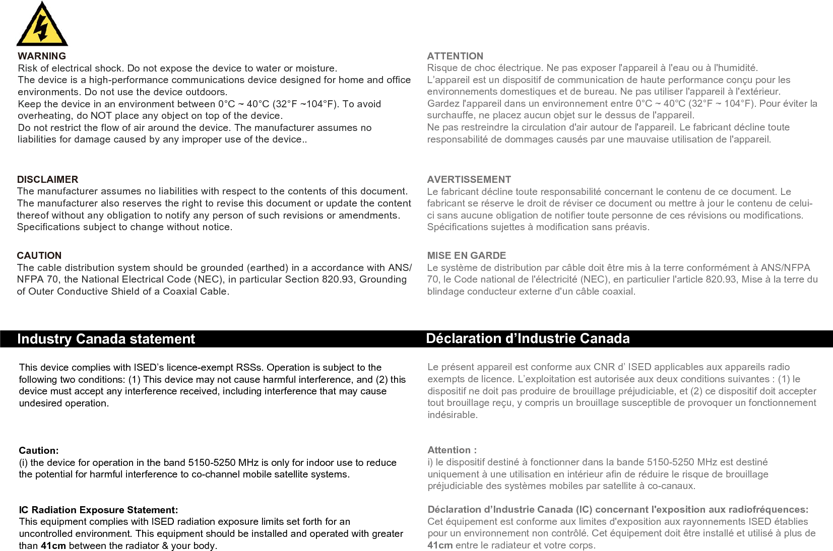 Hitron TECHNOLOGIES CHITA Cable Modem User Manual 0440010283N0 1A