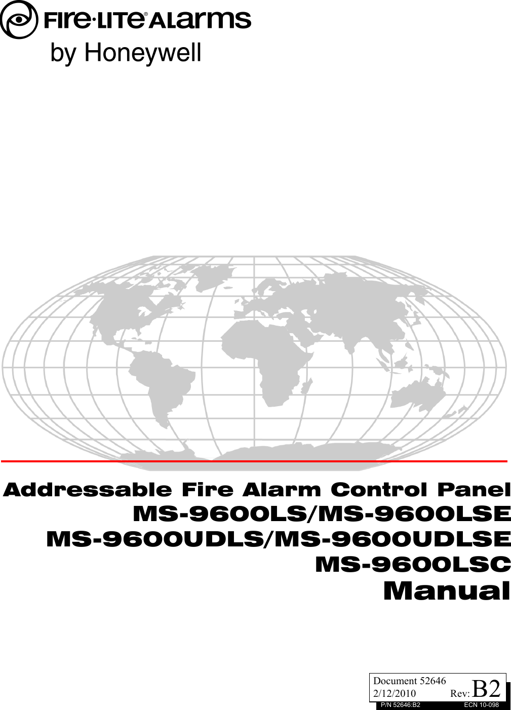 Honeywell Smoke Alarm Ms 9600Ls Users Manual 52646