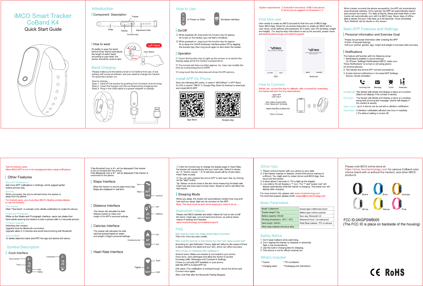 Hongtuo Tongda Electronics Technology SWB005 Smart Tracker User Manual 1