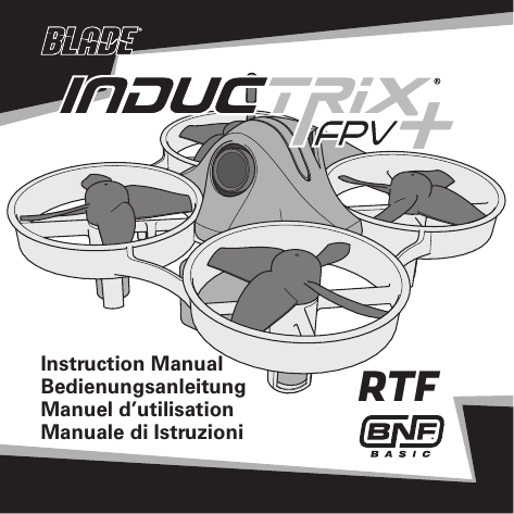 Horizon Hobby BLH9600 Inductrix FPV Plus User Manual BLH9600 Part1