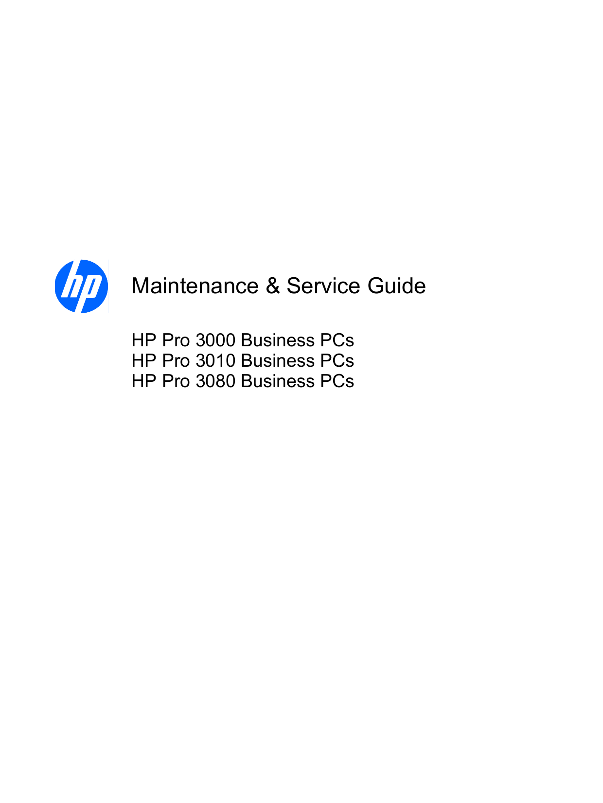 Hp 3010 Users Manual