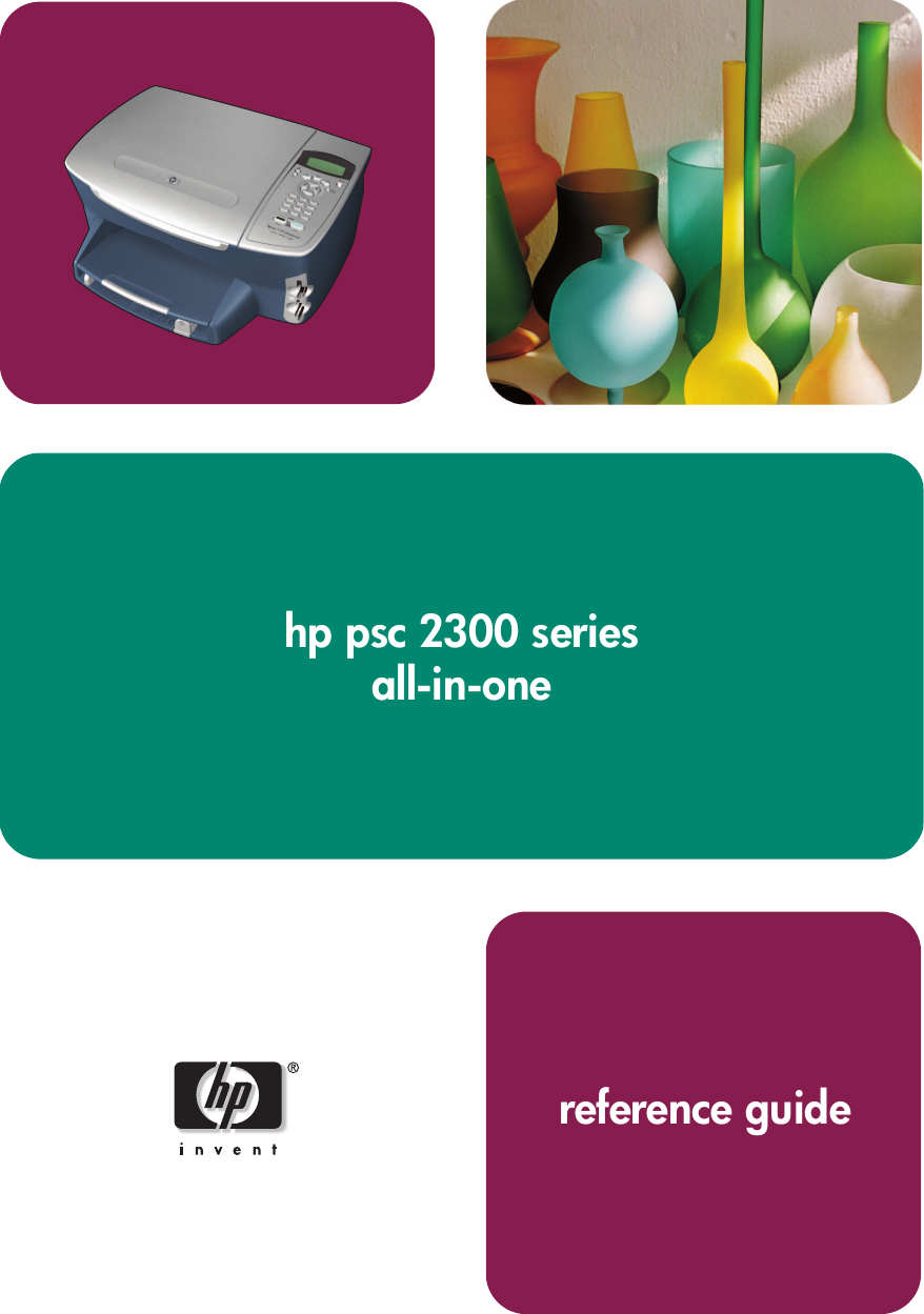 Hp Psc 2310 All In One Printer Reference Guide BanzaiPlusLo