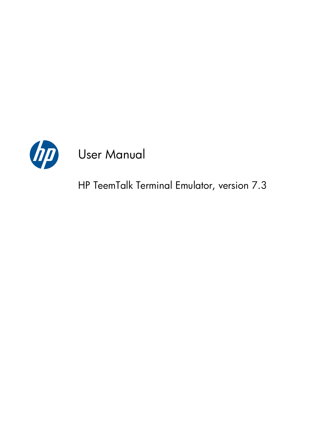Hp Teemtalk Licenses Users Manual User Guide