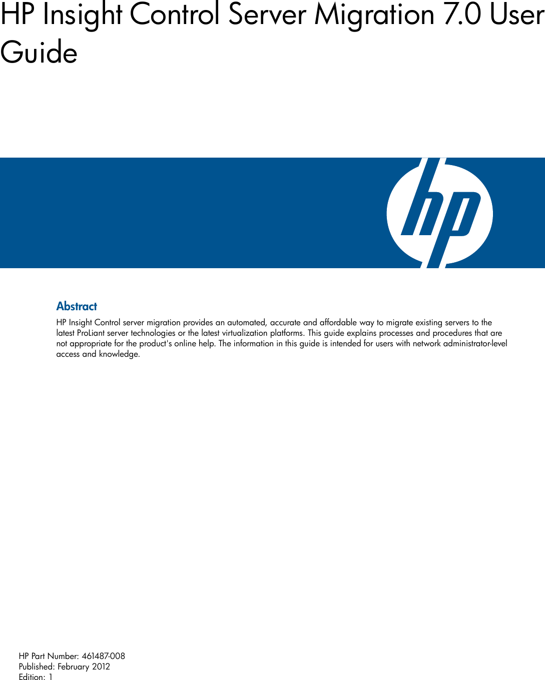Hp Virtual Connect Enterprise Manager Software Users Manual Insight ...
