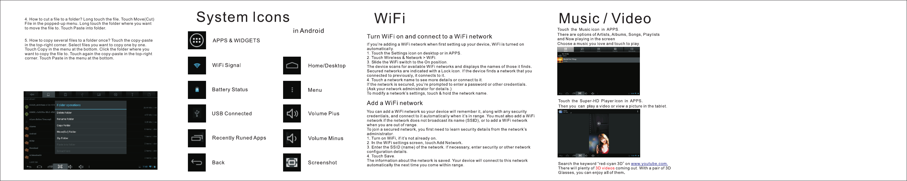 Huafun HF-A91 Tablet PC User Manual