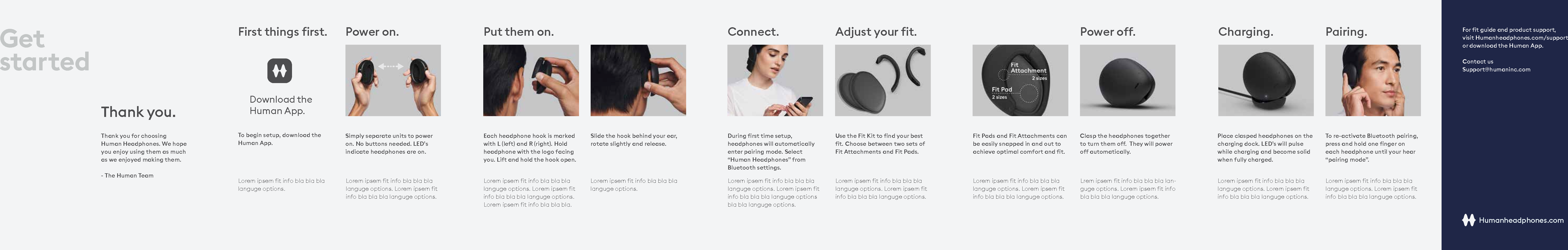 Human 1702 Human Headphone (Right) User Manual