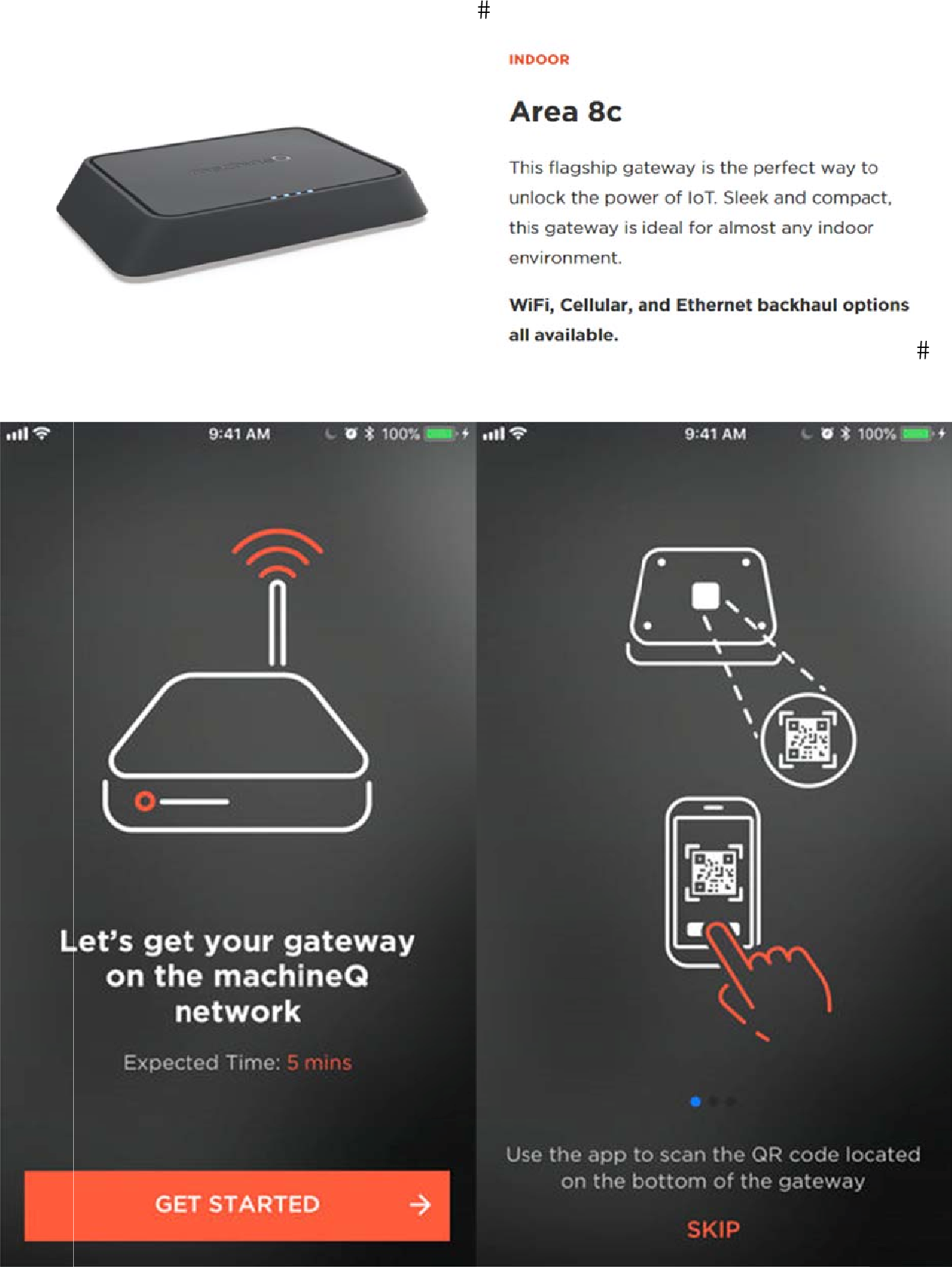 Humax HLC0000 8-Channel LoRa Gateway User Manual machieQ LoRa Gateway QIGx