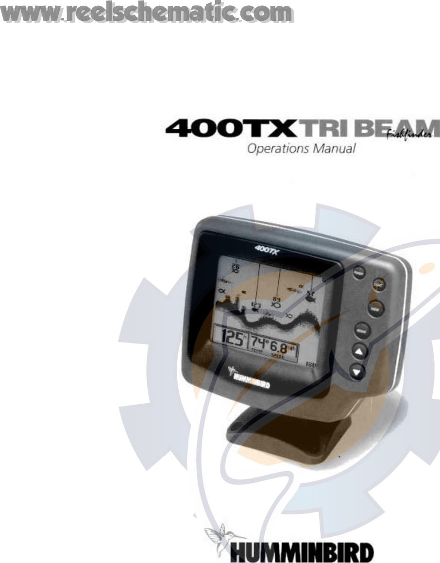 Humminbird Tri Beam 400Tx Users Manual