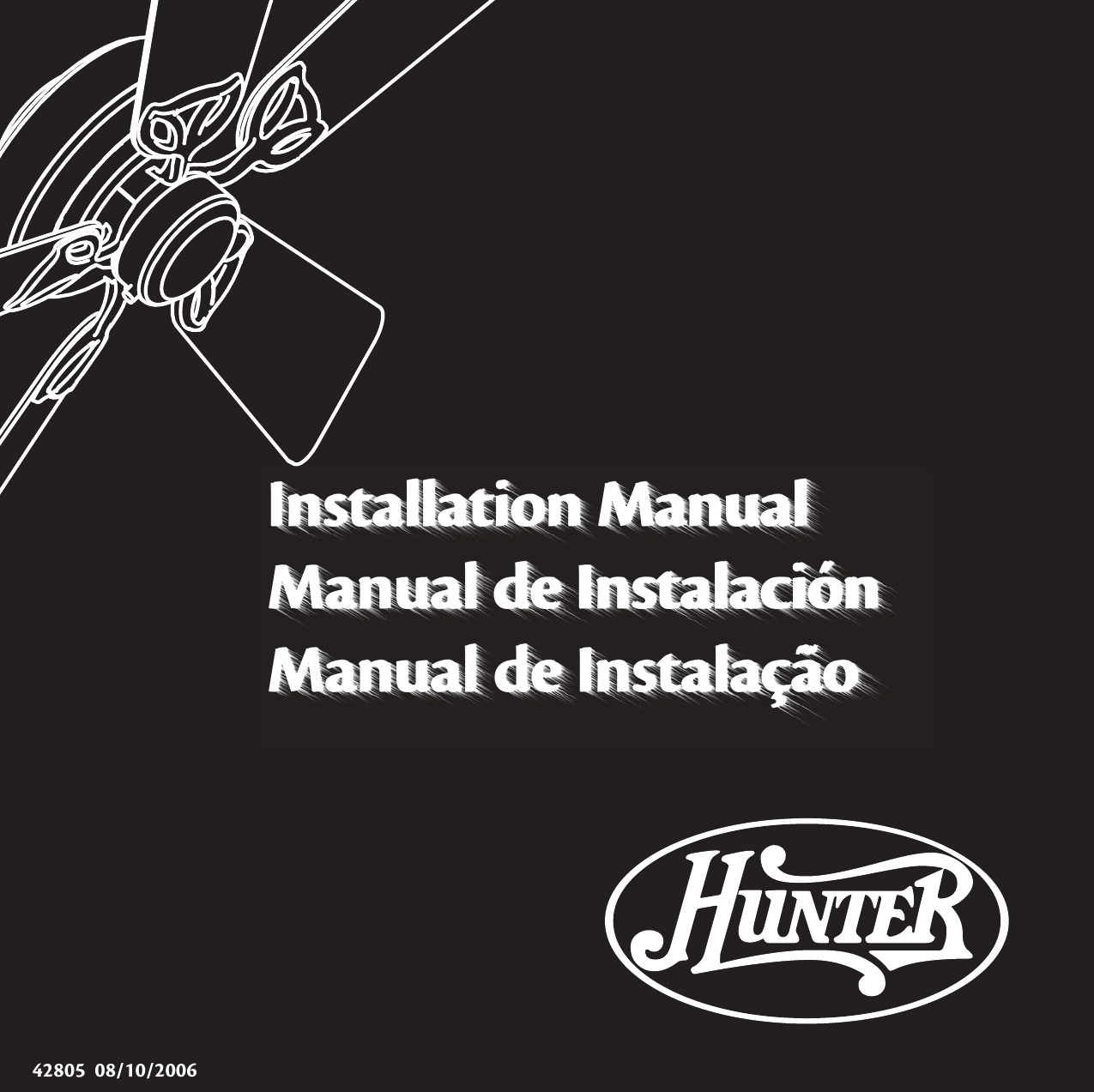 Hunter Fan 42805 Users Manual
