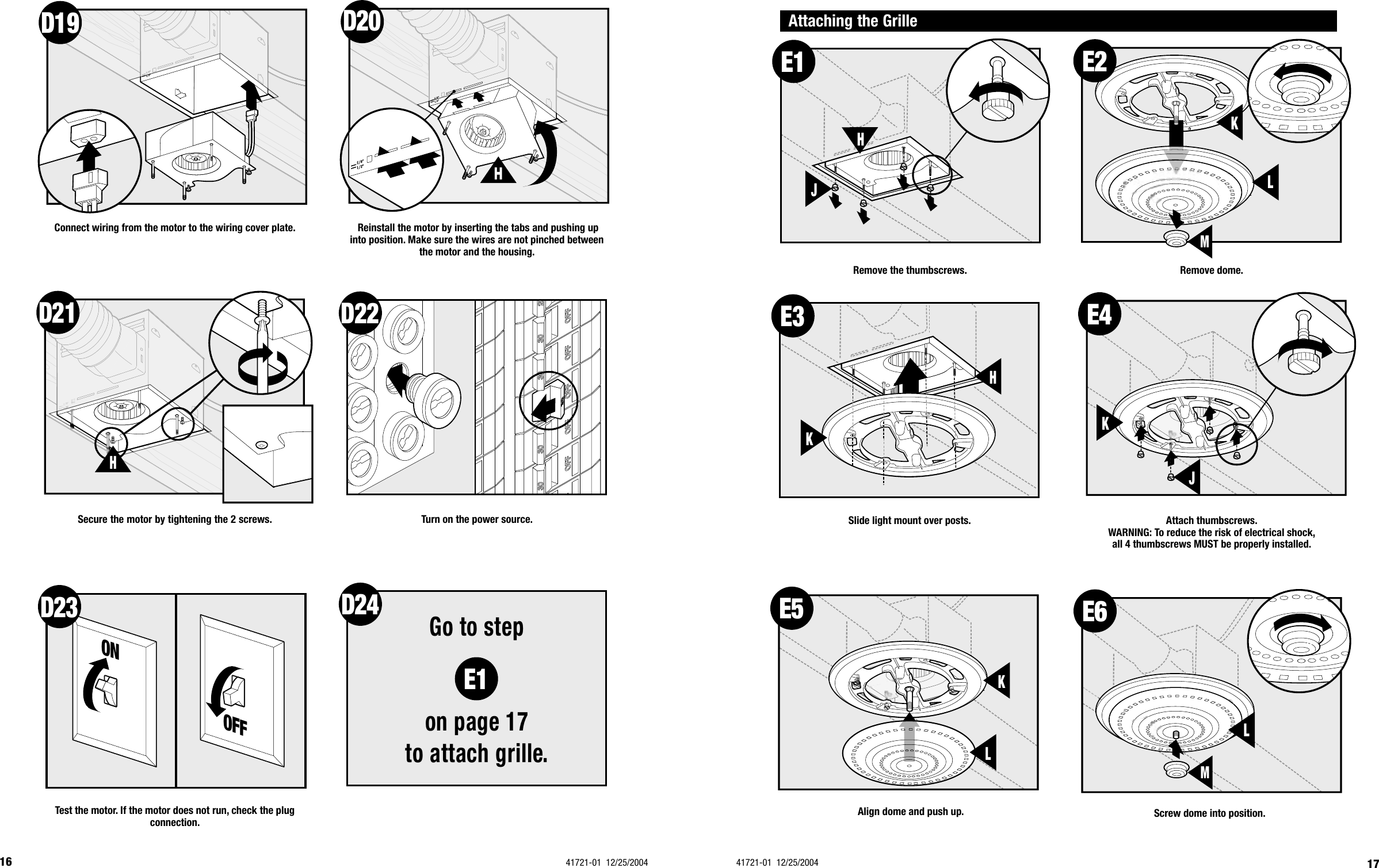 Hunter Fan Architect 90061 Users Manual HF006 61_11 03 04