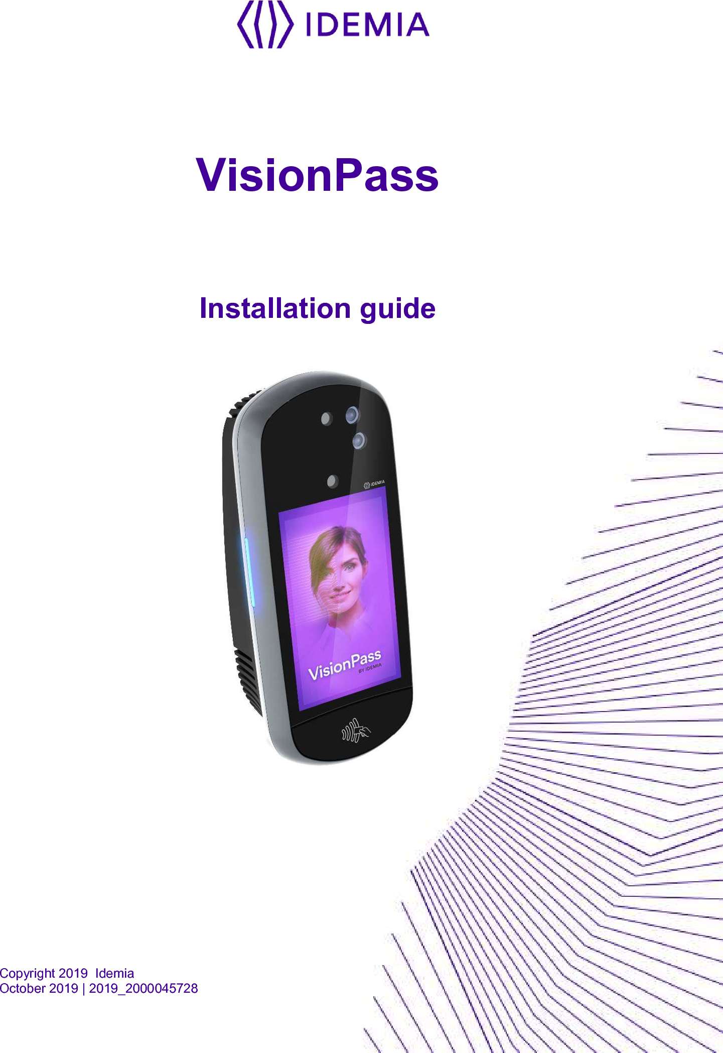 IDEMIA Identity and Security France MPHAC006A Access Control Terminal ...