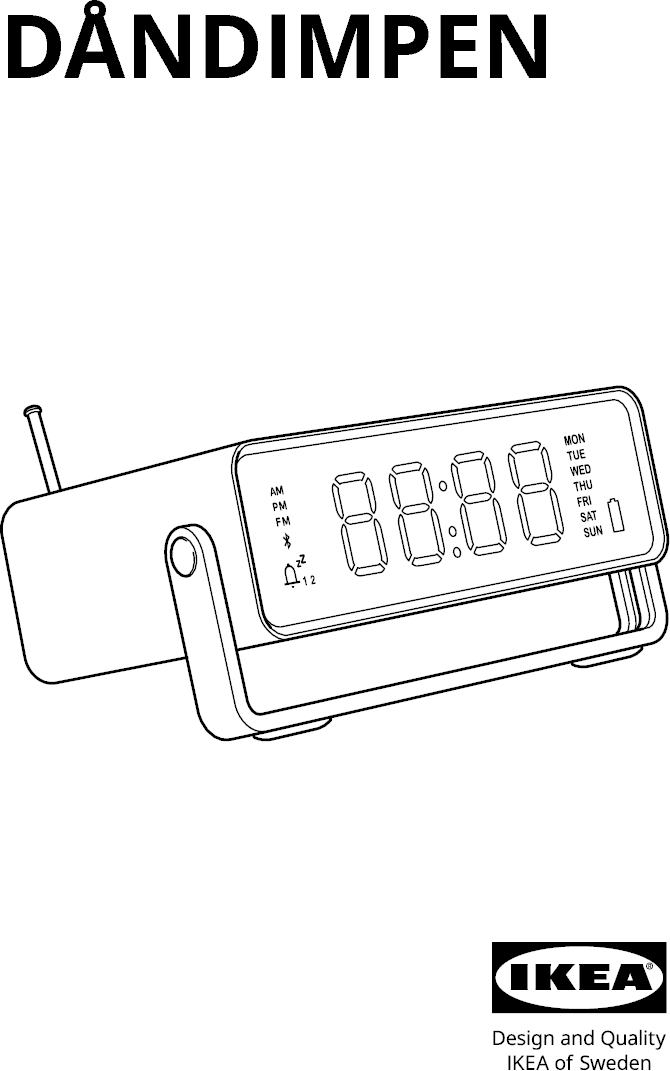 IKEA of Sweden E1802 Radio DANDIMPEN Discussion and FAQ