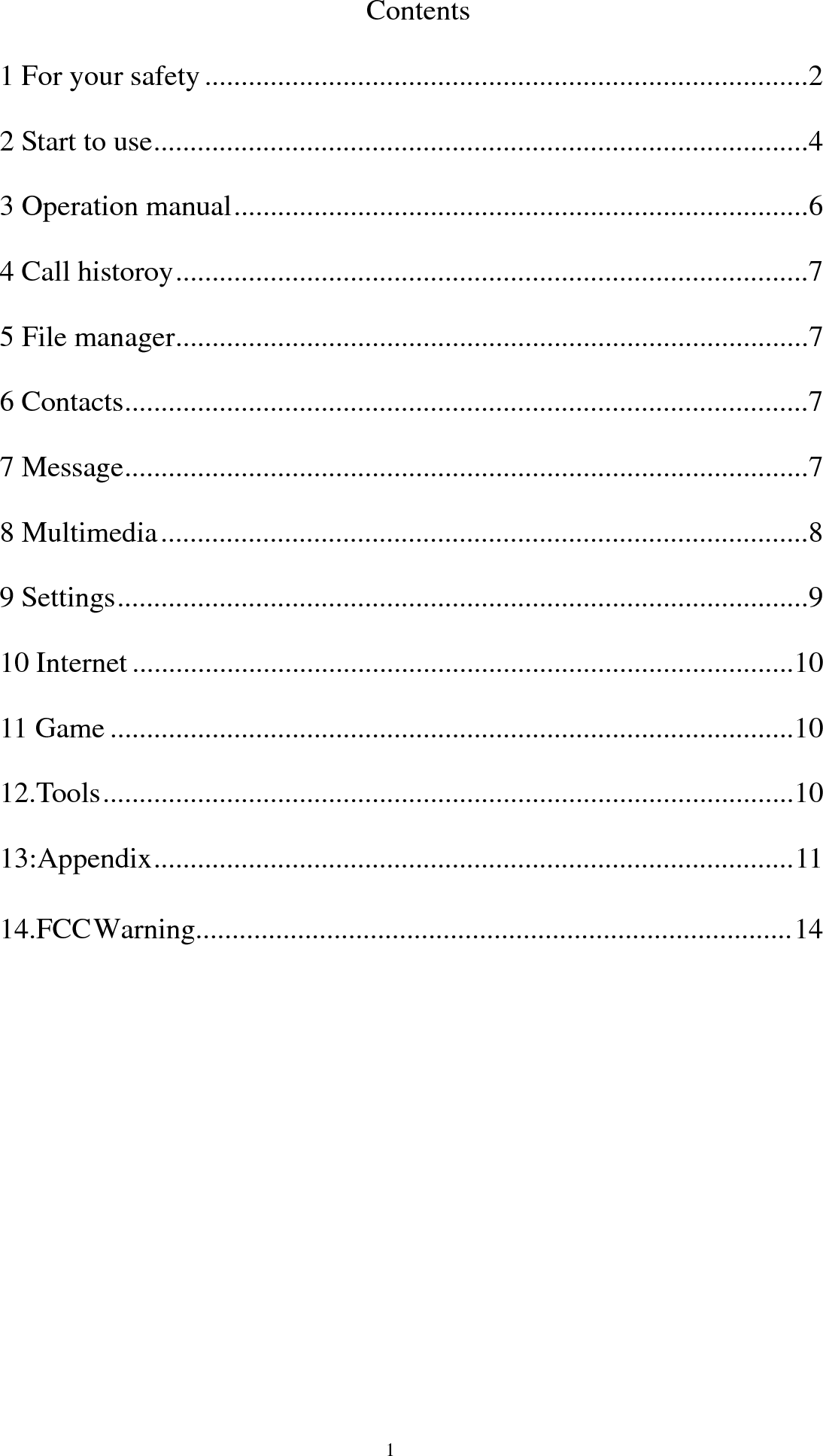 IPRO TECHNOLOGY IPROA11 Mobile Phone User Manual