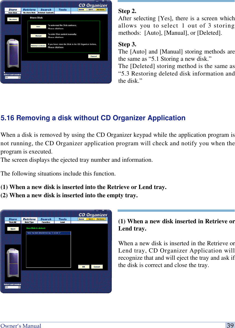 IRAE Information Technology CDM-751 CD-Organizer User Manual CD ...