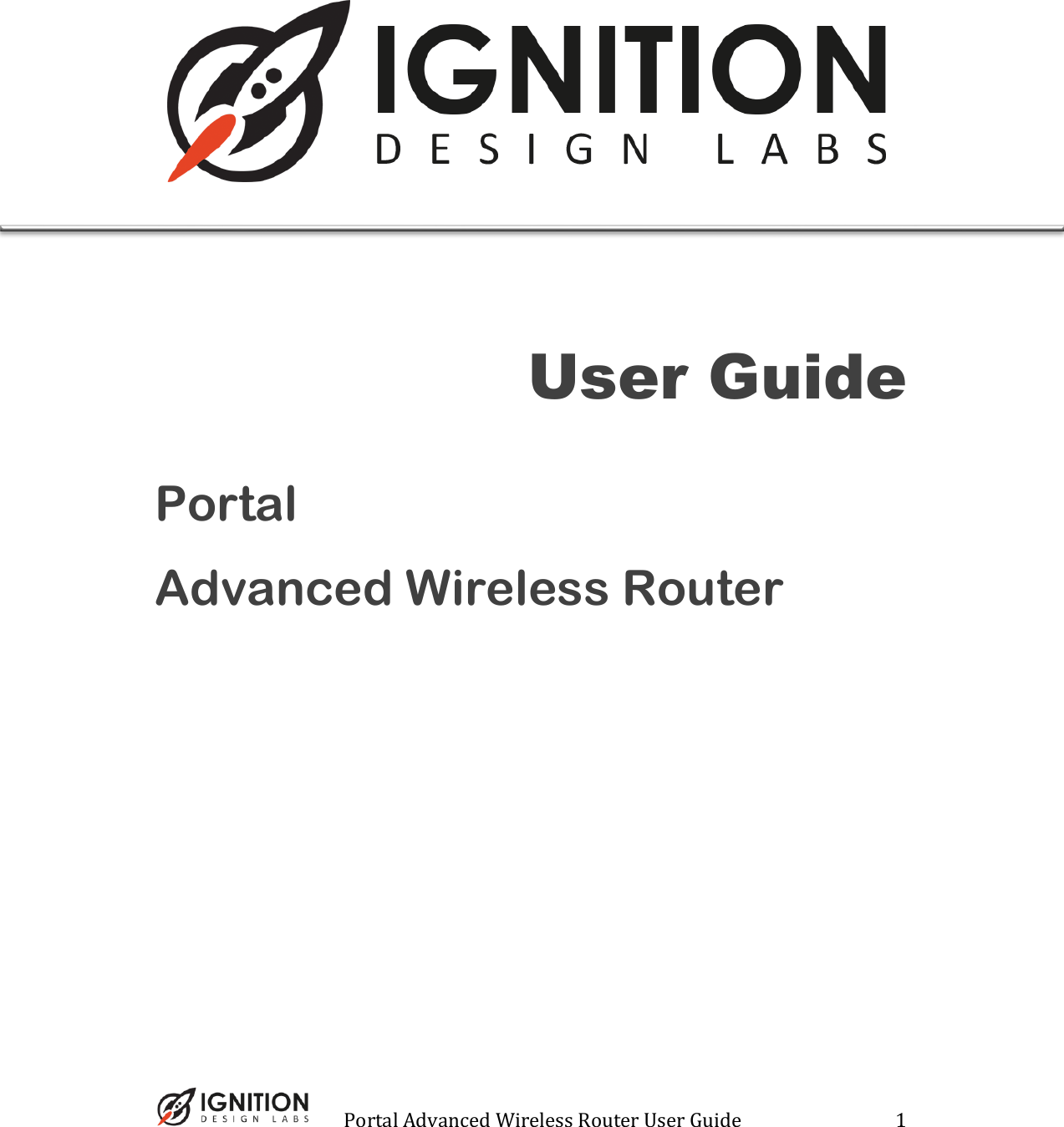 Ignition Design Labs SAP001 Advanced Wireless Router User Manual Saturn ...