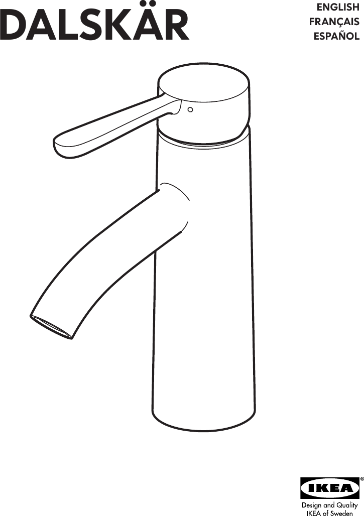 Ikea Dalskar Aa 338654 2 Users Manual