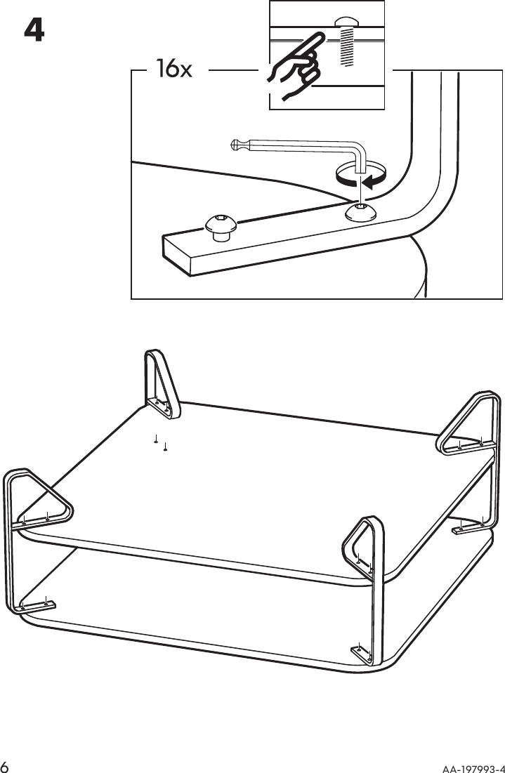 Ikea Imfors Coffee Table 39X39 Assembly Instruction