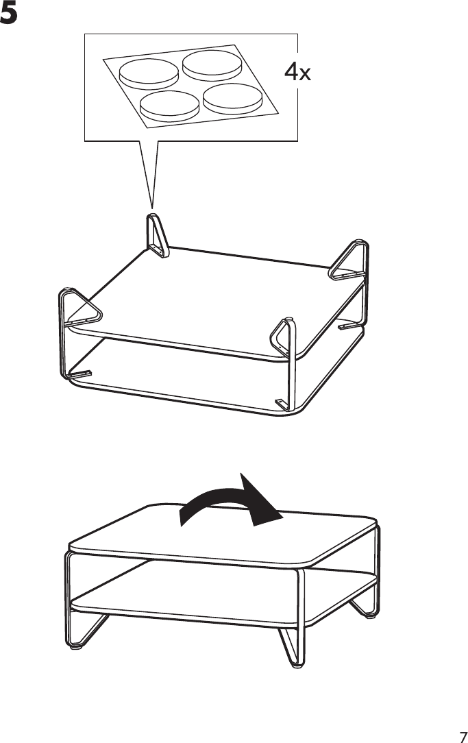 Ikea Imfors Coffee Table 39X39 Assembly Instruction