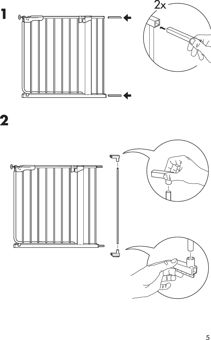 Ikea Patrull Extension Gate Assembly Instruction