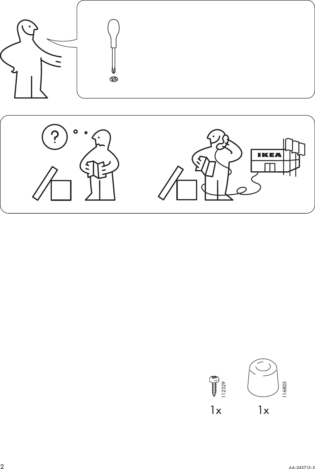 Ikea Rationell Cutlery Tray 24 Assembly Instruction