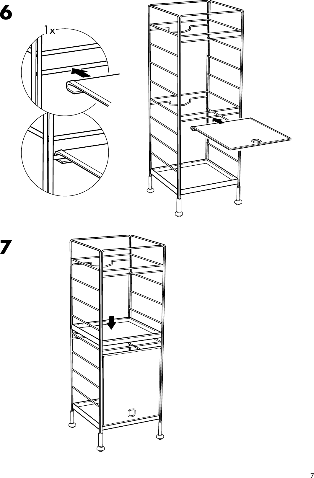 Ikea Songa Storage Unit 14X41 Assembly Instruction
