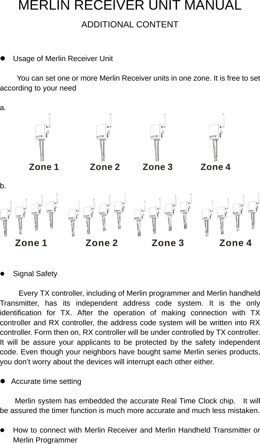 Illumicare Group MASTER MERRLIN PROGRAMMERER User Manual system manual 2