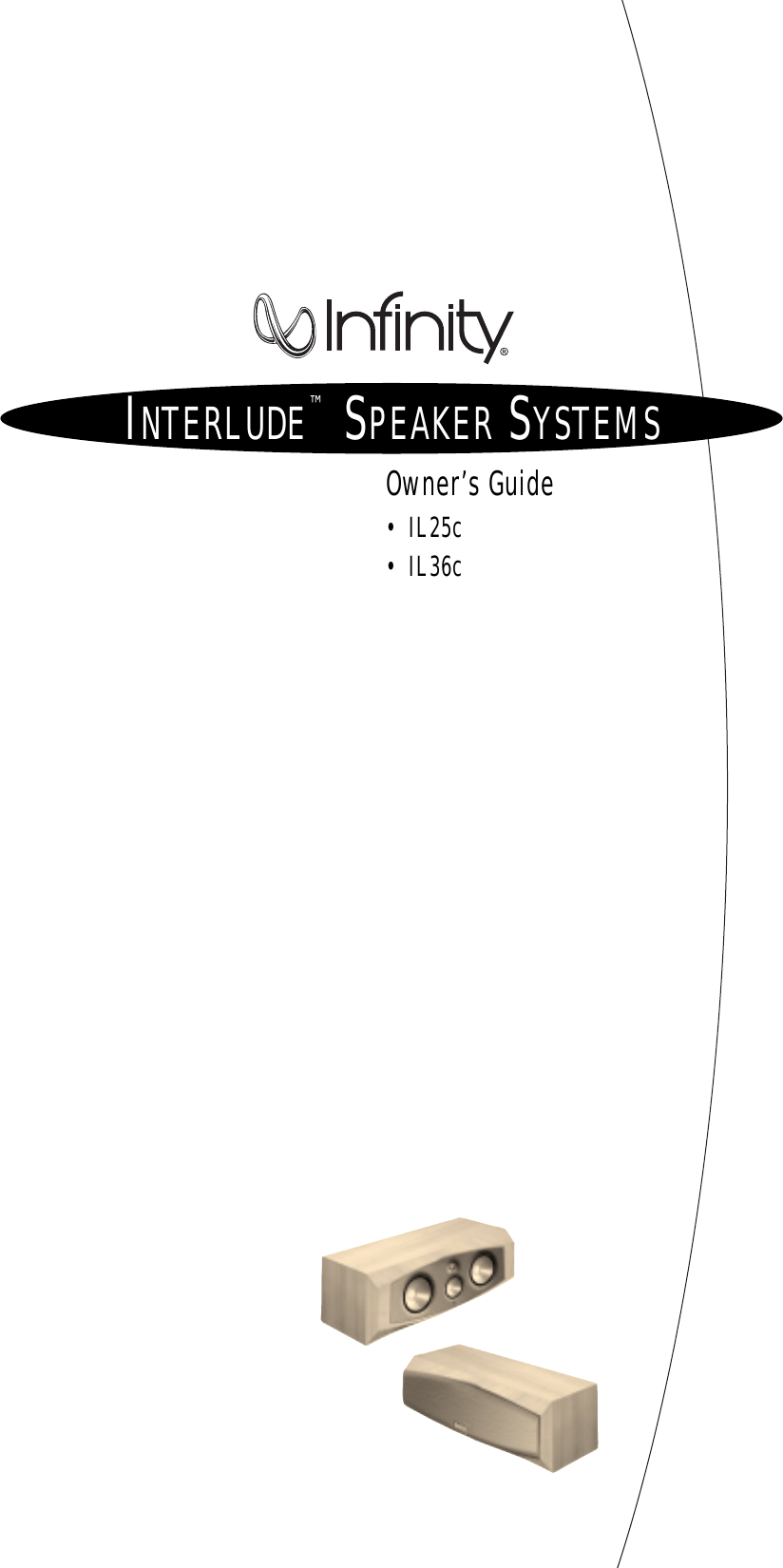 Infinity Interlude Il 25C 36C Om Il25C Users Manual 25c/36c