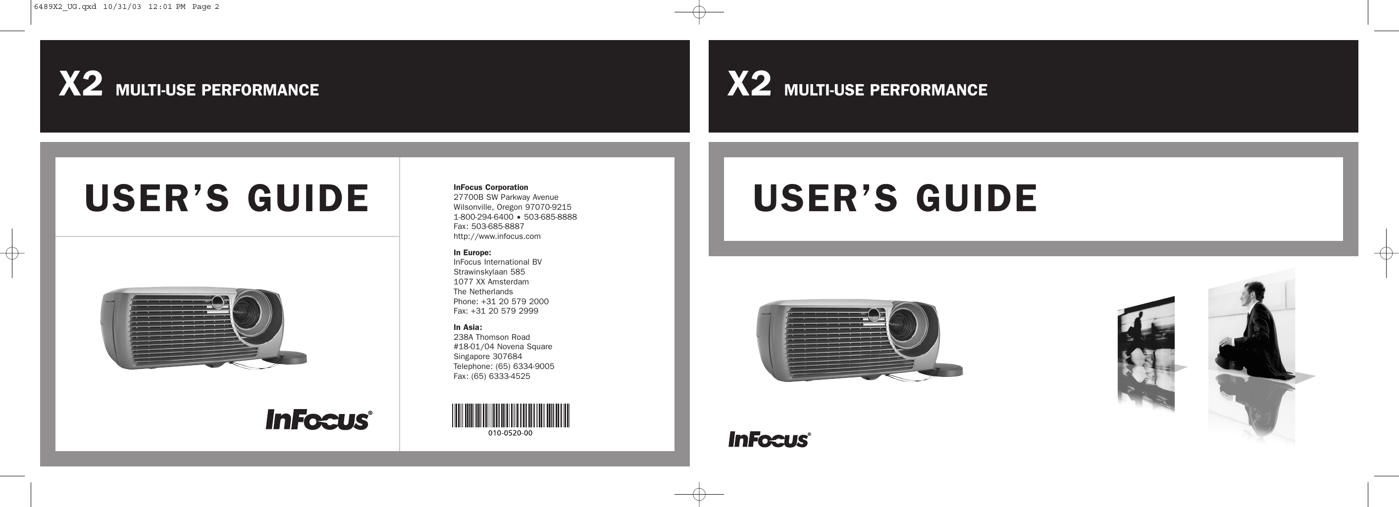 Infocus X2 Users Manual X2_usrguide_One_Year