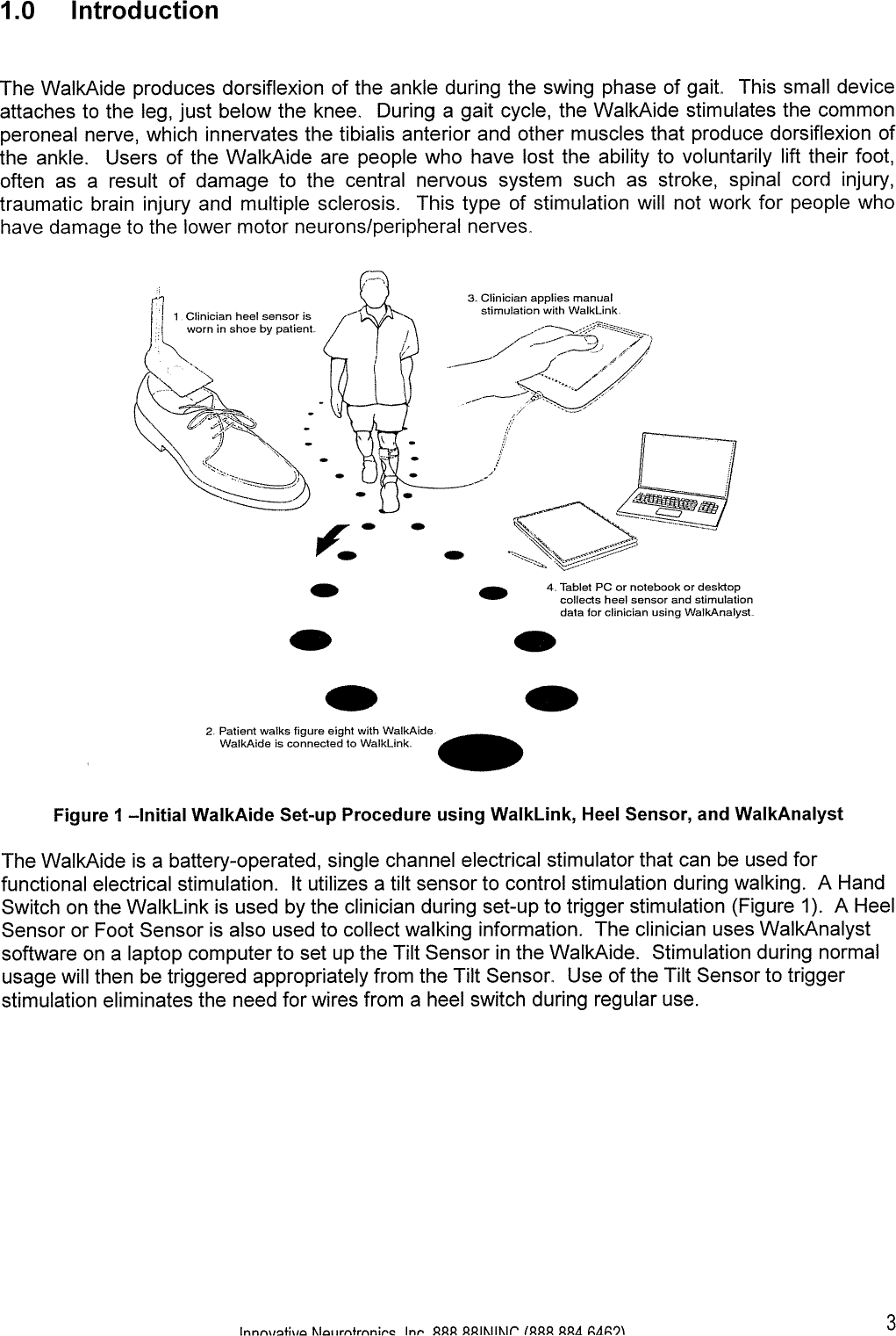 Innovative Neurotronics 20-0310 WalkAid Control Module with Bluetooth ...