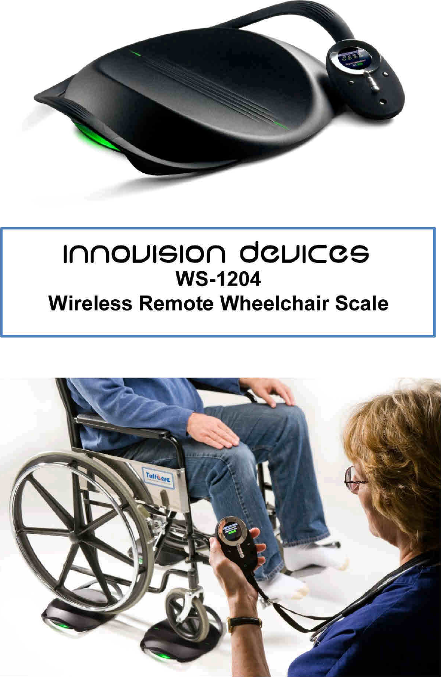 Innovision Devices 1415110 Wheelchair Scale System - Controller User Manual
