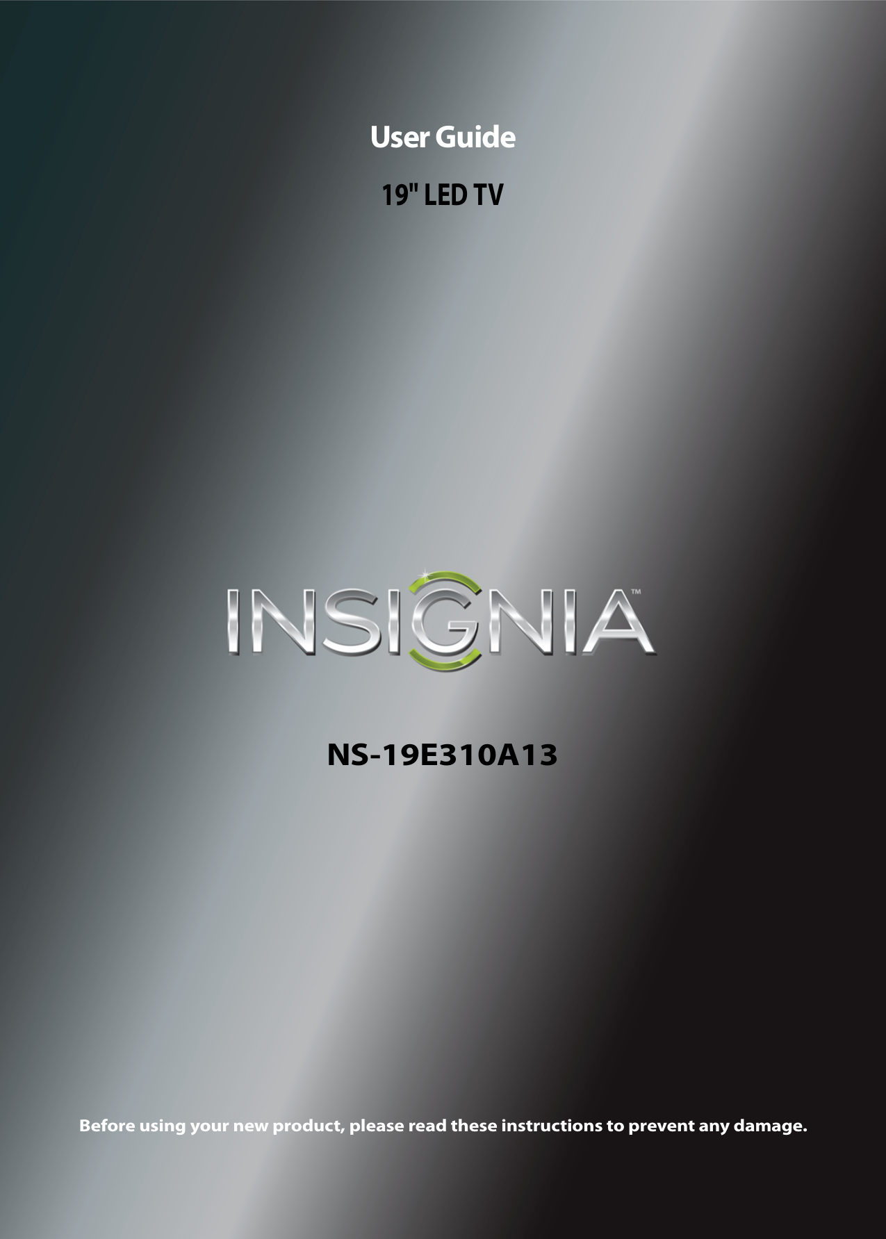 Insignia Ns 19E310A13 Owner S Manual