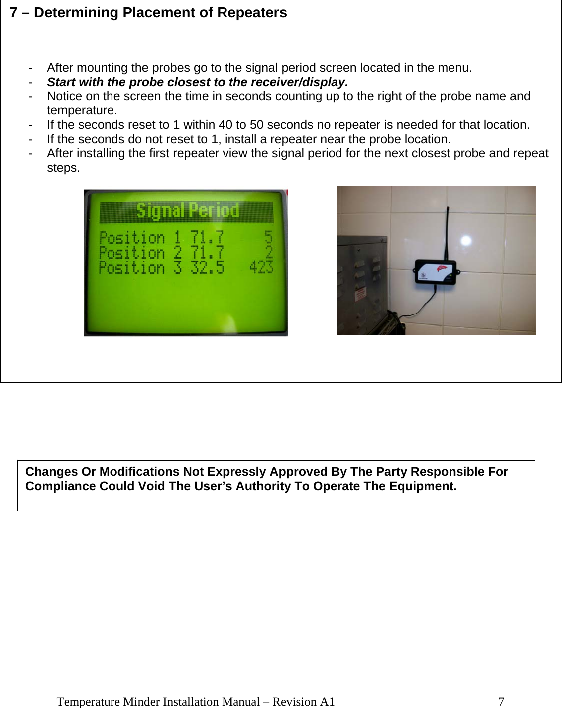 Integrated Control 980905 WIRELESS REPEATER User Manual INSTALLATION MANUAL