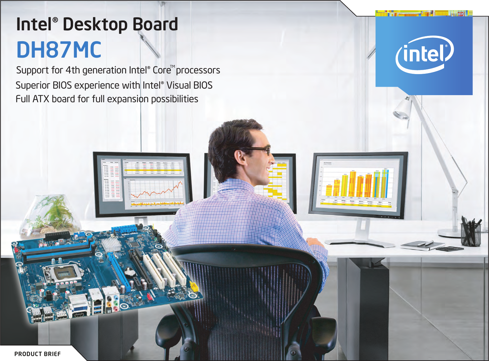 Intel Dh87Mc Board Boxdh87Mc Users Manual Intel® Desktop Product Brief