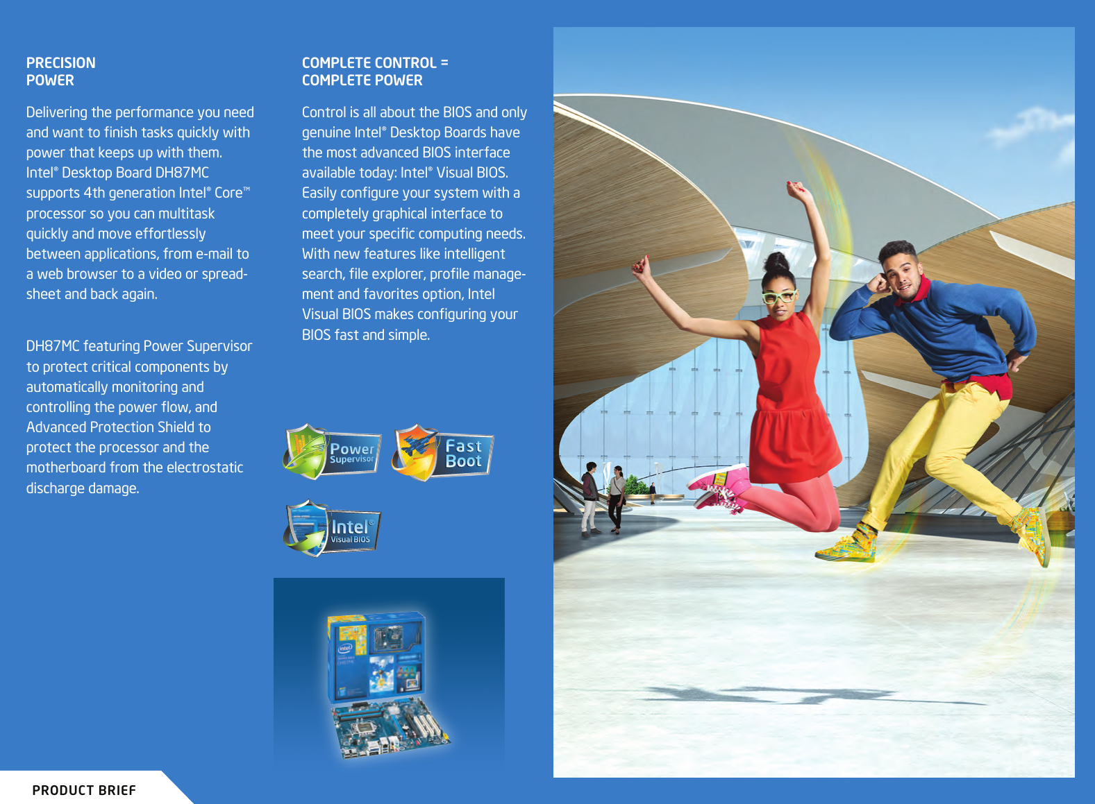 Intel Dh87Mc Board Boxdh87Mc Users Manual Intel® Desktop Product Brief